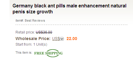 German Black Ant Male Enhancement Pills Reviews - Safe Herbal ...