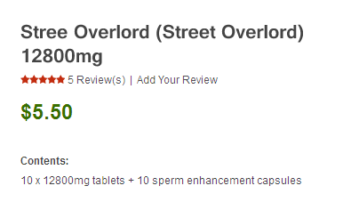 Stree Overlord Strong Version Reviews - A Good Working Product For A ...