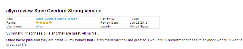 Stree Overlord Strong Version Reviews - A Good Working Product For A ...