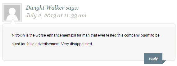 Nitroxin Pills Reviews - Seems Like A Typical Online Scam - RXLEAKS