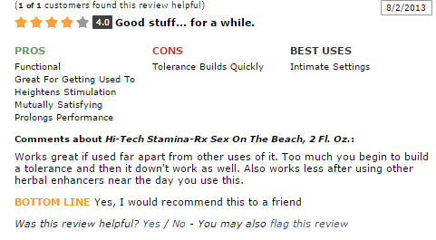 Stamina Rx Drink Reviews - Provides A Sex On The Beach Sensation - RXLEAKS