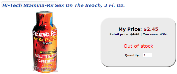 Stamina Rx Drink Reviews - Provides A Sex On The Beach Sensation - RXLEAKS