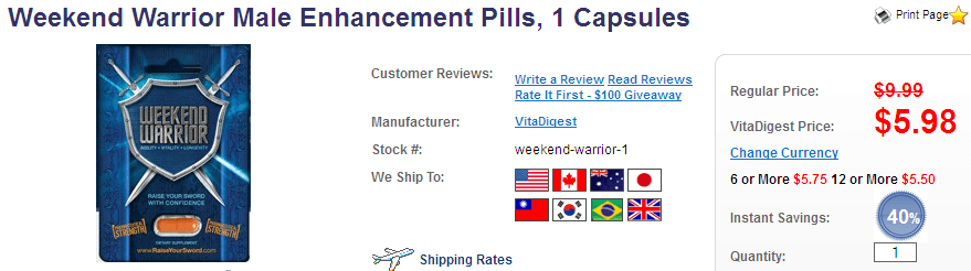 Weekend Warrior Pills Reviews - An Herbal Solution for Male Enhancement ...