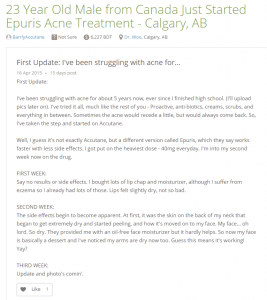 Epuris 40mg/10mg Isotretinoin Reviews: Good Results for Acne Management ...