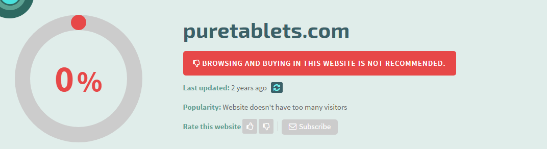 Puretablets.com Review – Shop with Excellent Archaic Reviews - Transact ...